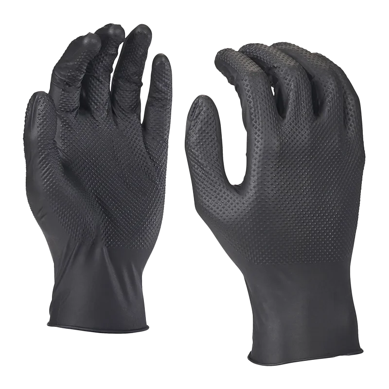 Milwaukee nitril handske sort str9/L - 50 stk - Værnemidler ...